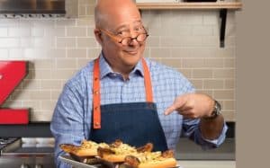Andrew Zimmern wife Rishia Zimmern, Gay, Son Noah Zimmern, Net Worth ...